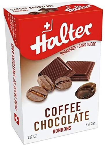 Halter Coffee Chocolate Bonbons (sugar free) - 36g
