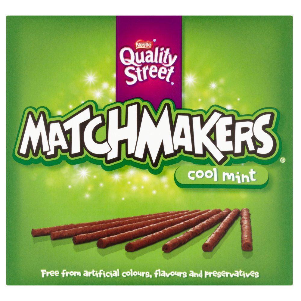Nestle Matchmaker Cool Mint - 130g - Pack of 4 (130g x 4 Boxes)
