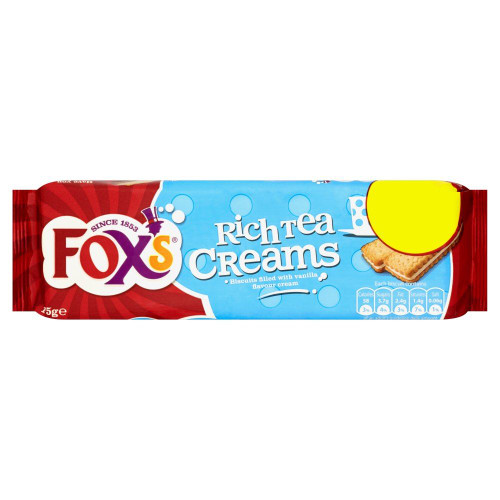 Fox's Rich Tea Finger Cream Biscuits - 175g
