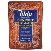Tilda Steamed Basmati Sundried Tomato Rice - 250g