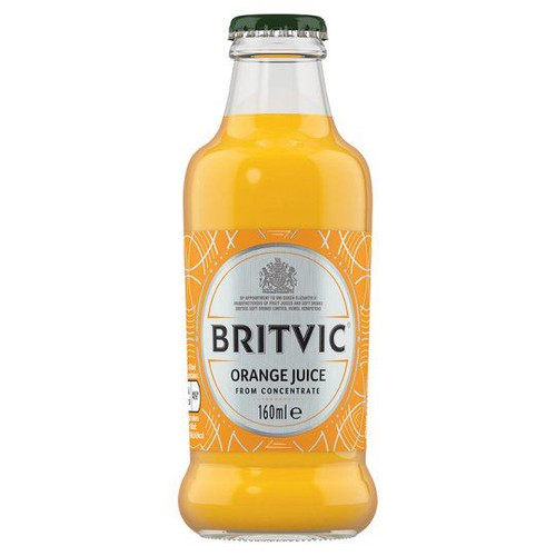 Britvic Orange Juice - 160ml - Pack of 3 (160ml x 3 Bottles)