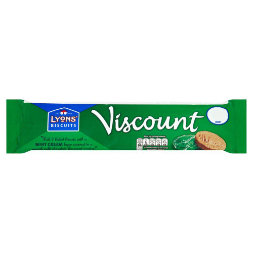 Lyons Mint Viscount - 98g - Pack of 8 (98g x 8)