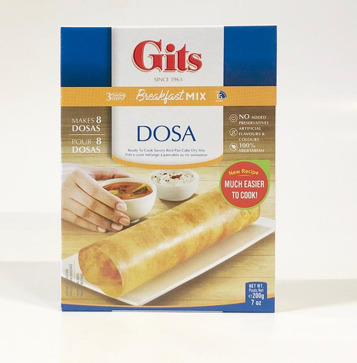 Gits - Dosa - (ready to cook savoury rice pan cake dry mix) - 200g