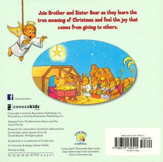 The Berenstain Bears and the Joy of Giving for Little Ones