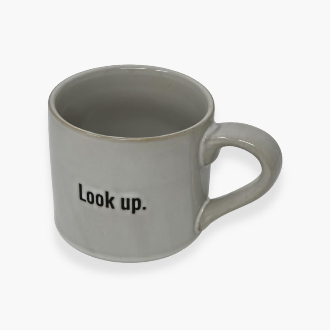 The Chosen: Look Up Stoneware Mug Cream 16 oz.