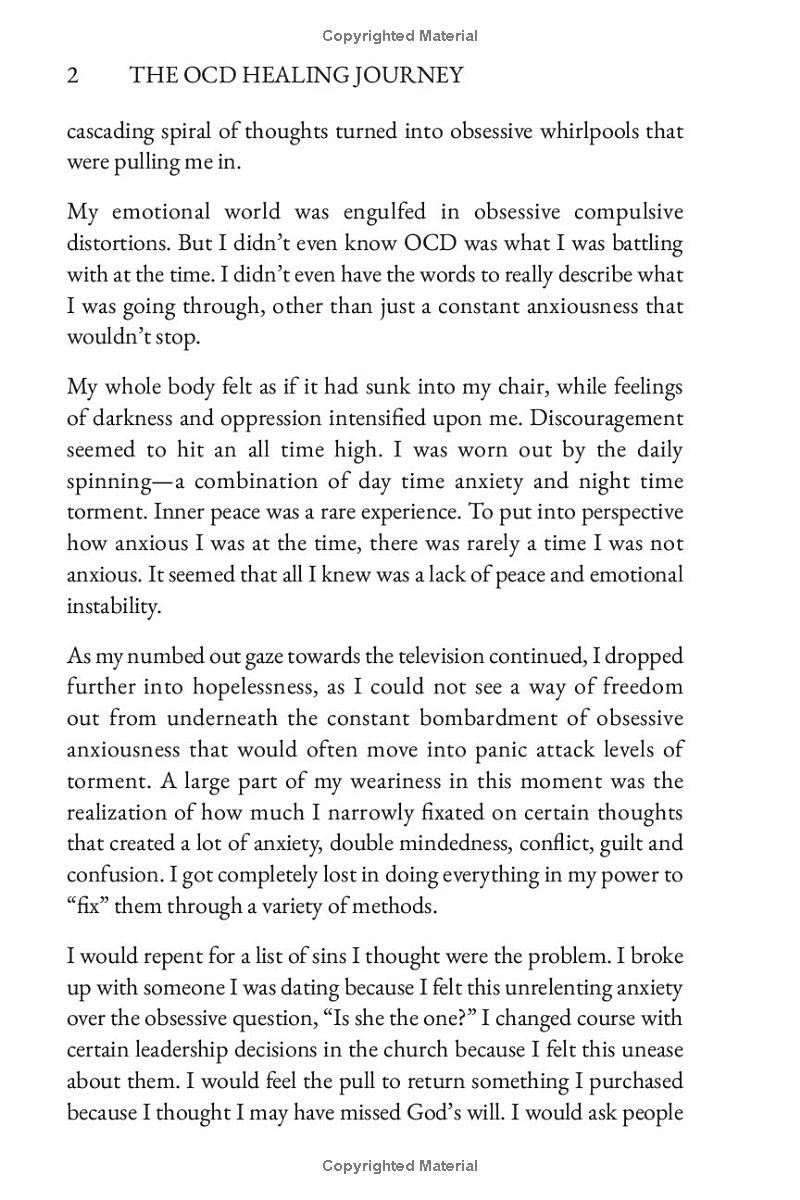 The OCD Healing Journey by Mark DeJesus