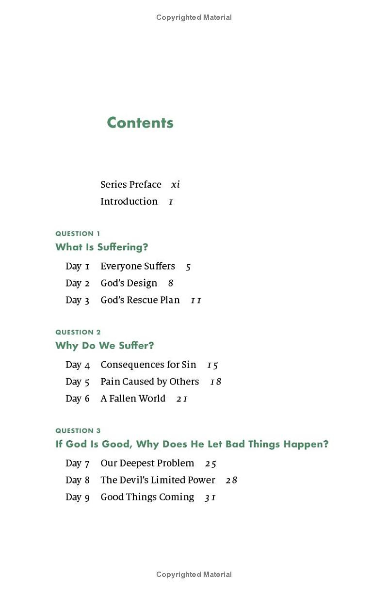 10 Questions about Pain and Suffering by Beth Broom