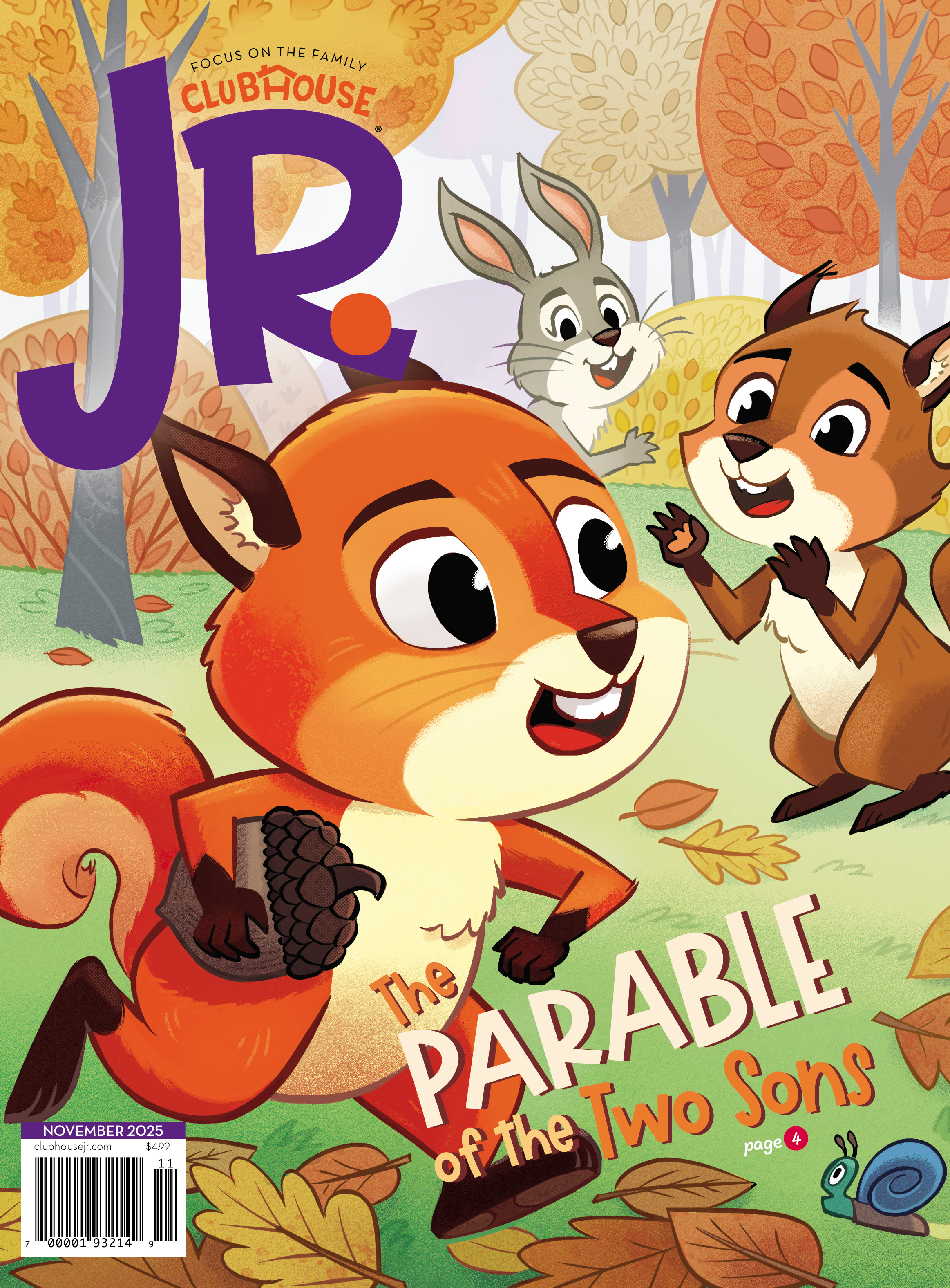 Clubhouse Jr. Magazine - 1 Year, 12 Printed Issues