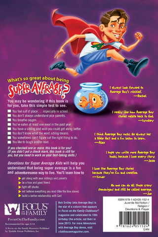 Devotions for Super Average Kids, Book 1 by Bob Smiley