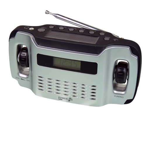 POWERplus Lynx - Solar & Dynamo Powered Radio Torch - It Must Be Green