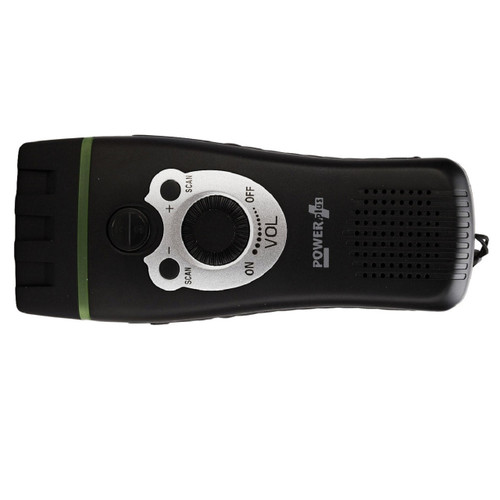 POWERplus Wolf - Wind-Up FM Radio & Torch - It Must Be Green