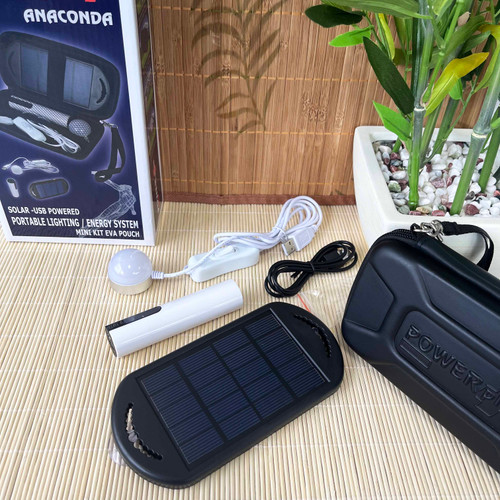 POWERplus Anaconda - Portable Solar Lighting and Power System - It Must ...