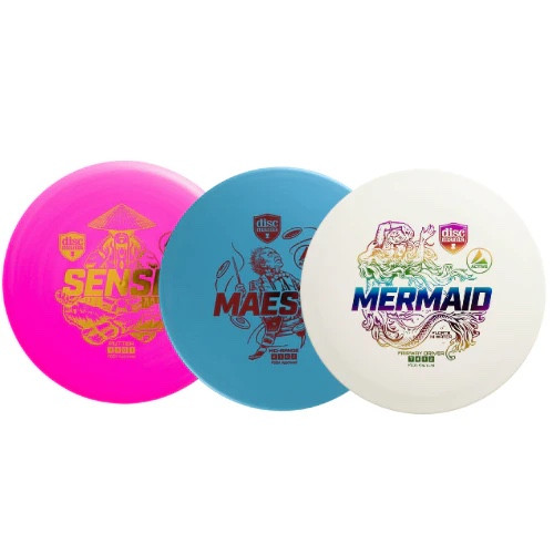 Discmania Active Line Starter Set - Beginner - 3 Discs - Small Planet ...
