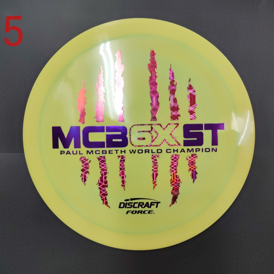 Discraft Force - MCB6XST - ESP Line - | 12 | 5 | 0 | 3 | - Overstable ...