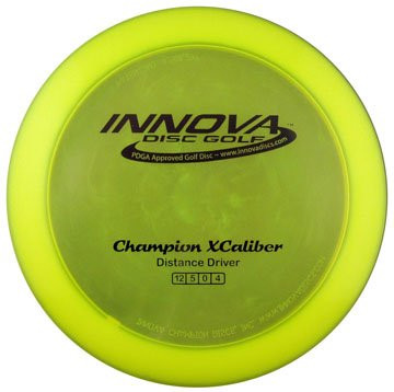 Innova Xcaliber - Champion - | 12 | 5 | 0 | 4 | - Overstable - Small ...