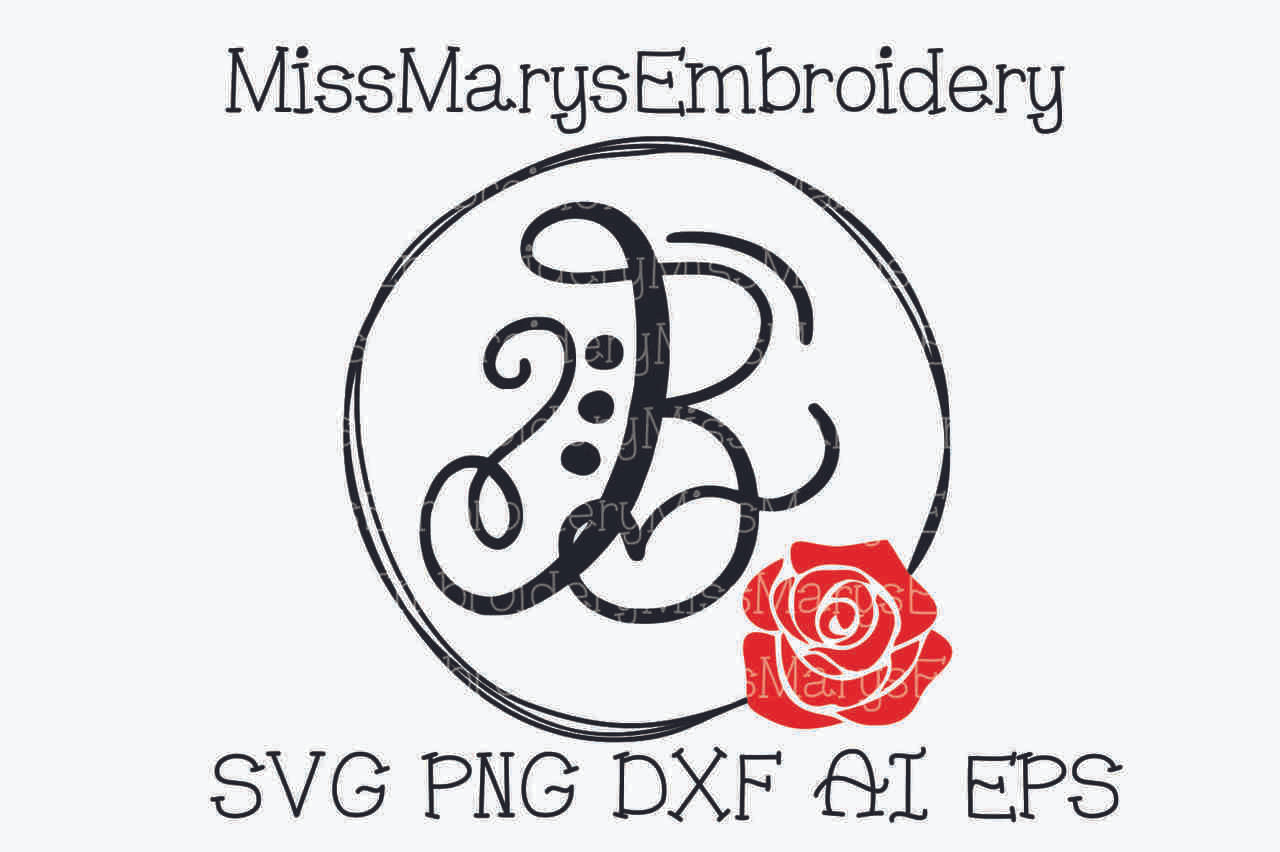 Faith Rose SVG - Miss Mary's Embroidery
