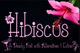 Hibiscus Flower Font - Miss Mary's Embroidery