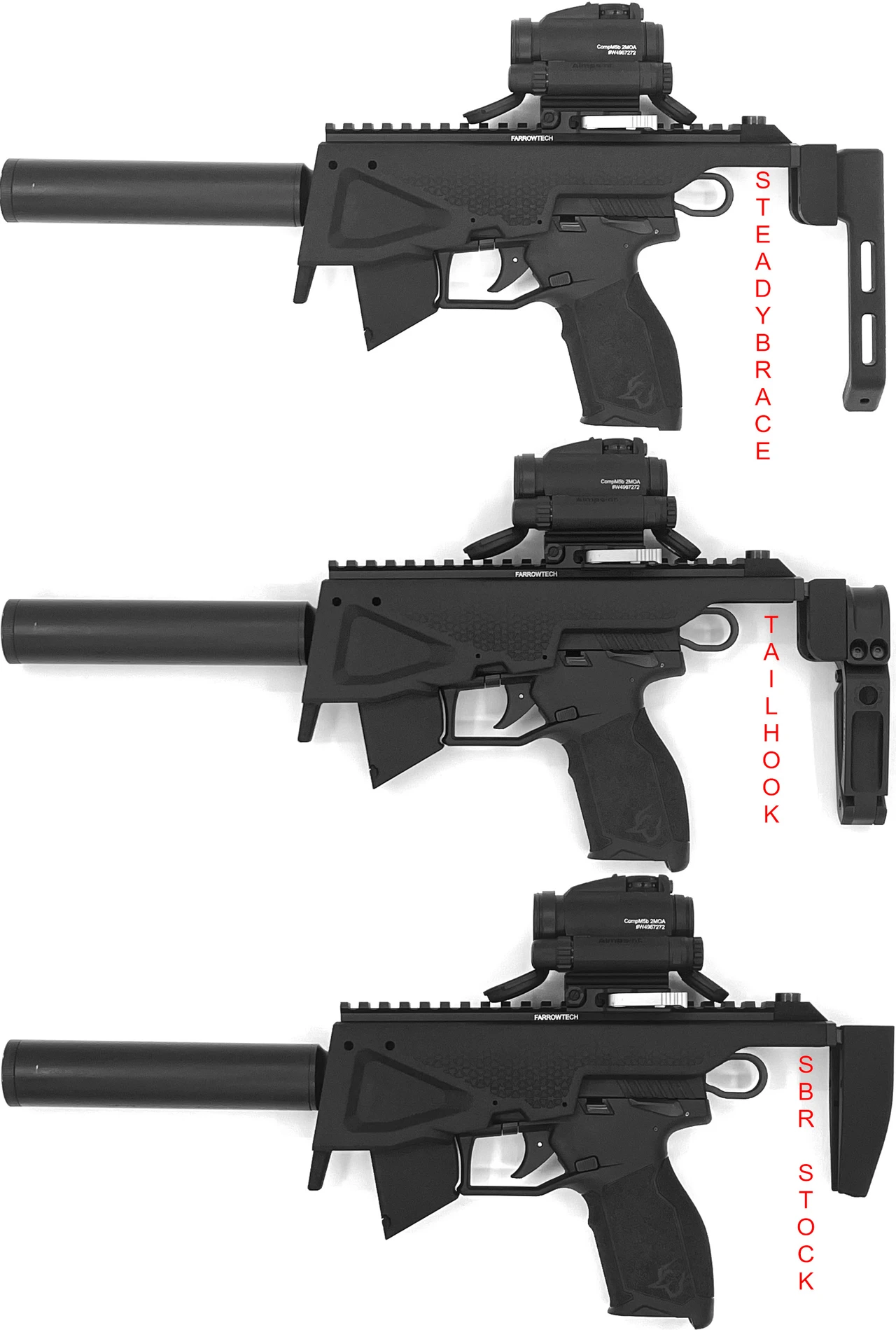 FX22 PDW Kit for the Taurus TX22 - FarrowTech
