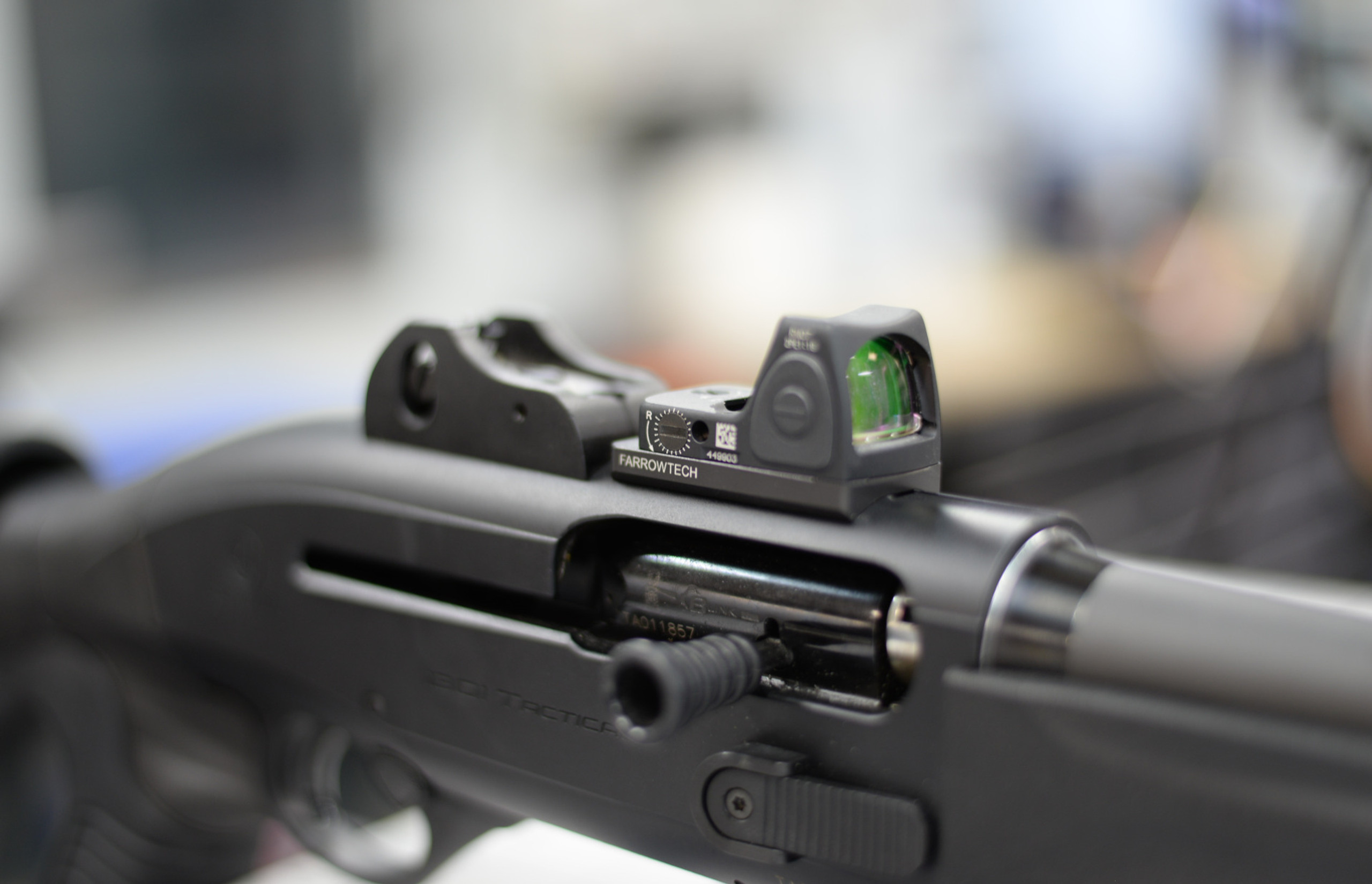 Beretta 1301 Lower 1/3 Red Dot Mounting Plate - FarrowTech Beretta 1301 Lower 1/3 Red Dot Mounting Plate - FarrowTech
