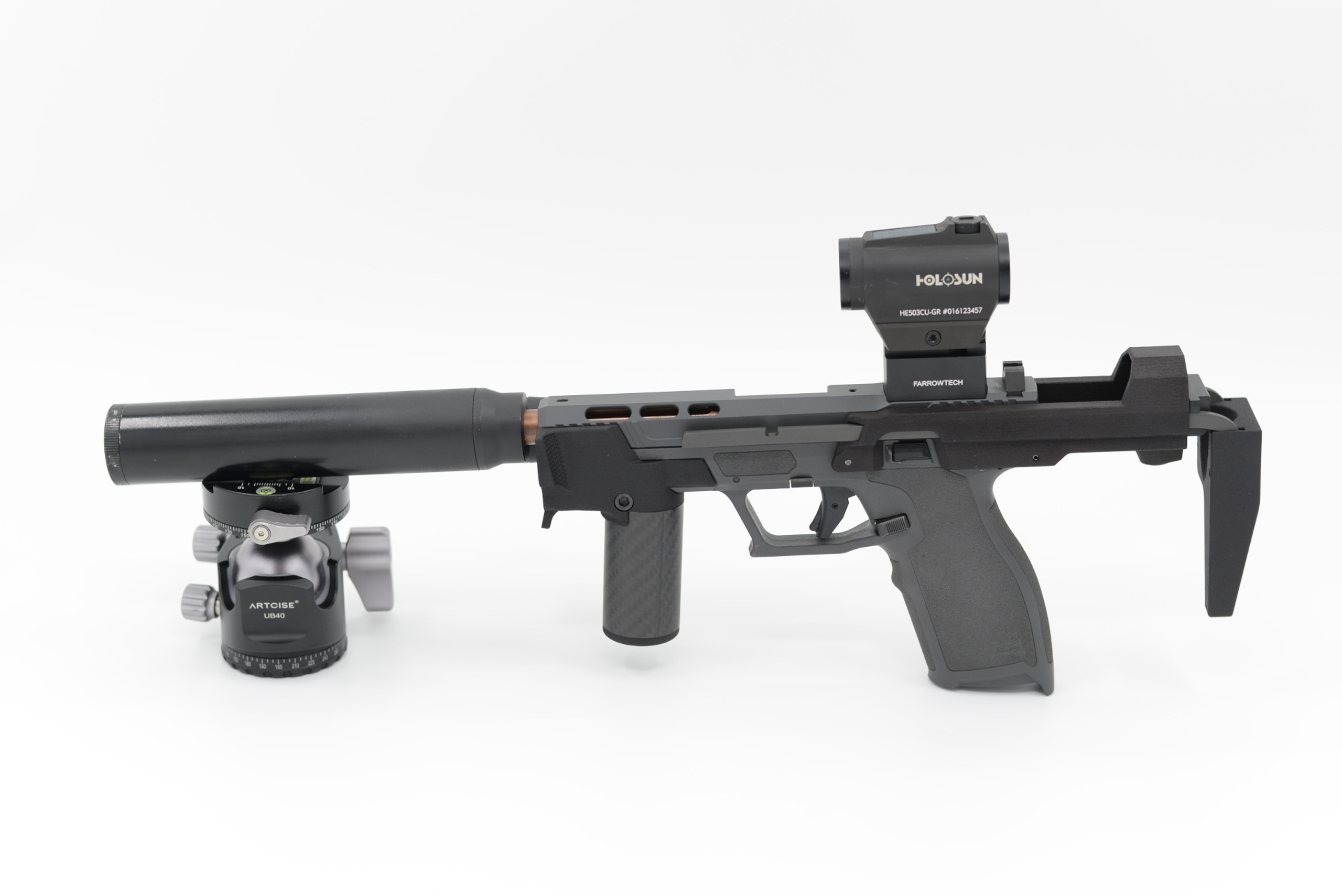 Obsidian PDW Kit for PSA Rock 5.7 - FarrowTech