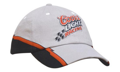 Brushed Heavy Cotton with Contrasting Trim & Flash Embroidery - Headwear WA