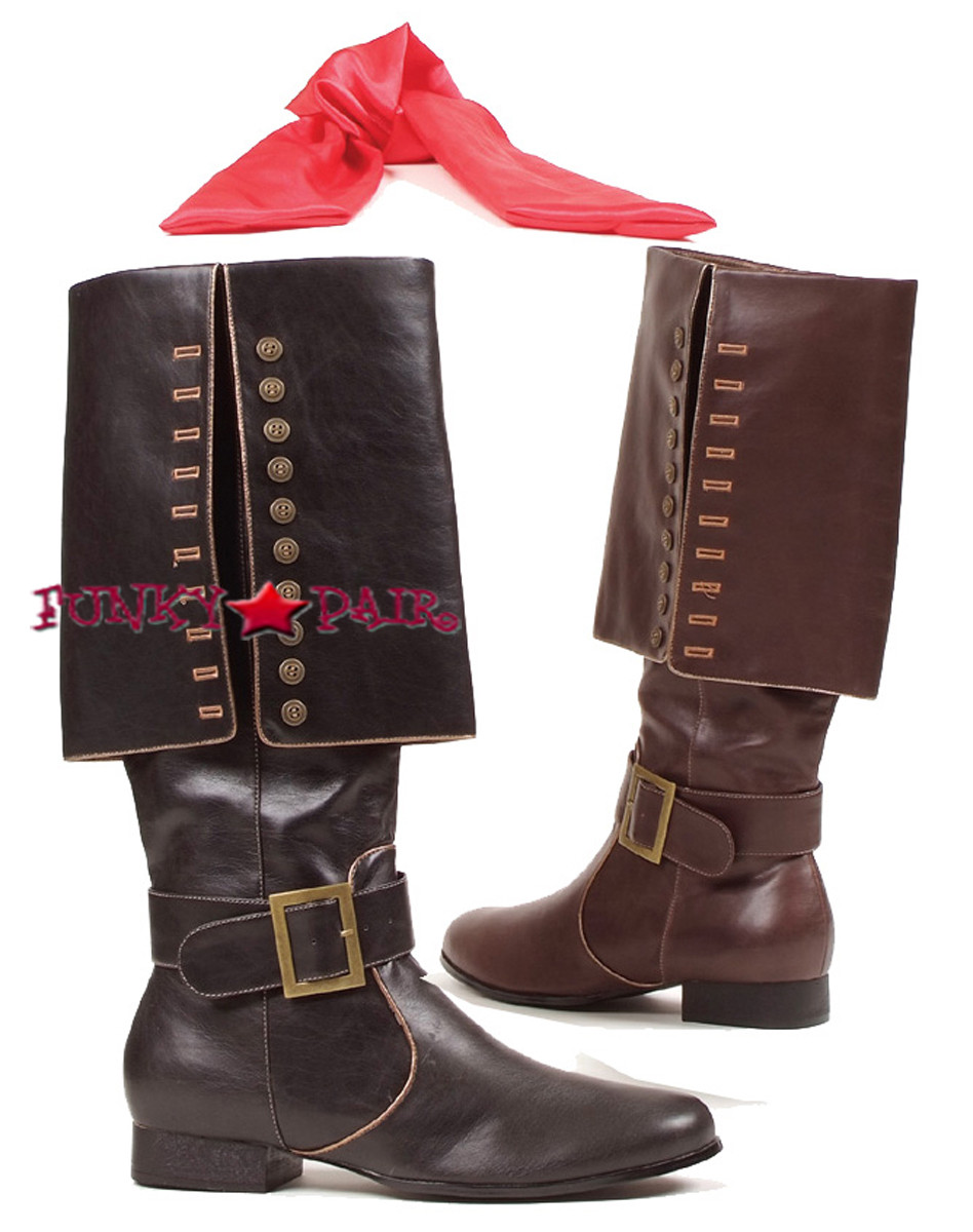121-Captain, Men Knee High Boots