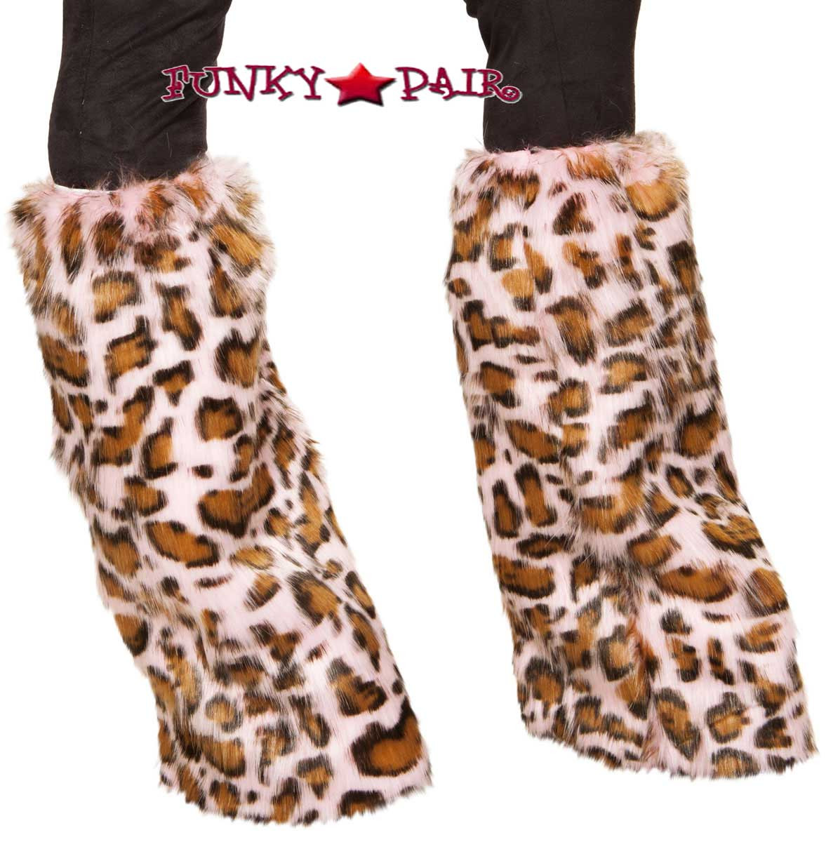 Pink Leopard Boot Cover R-4889