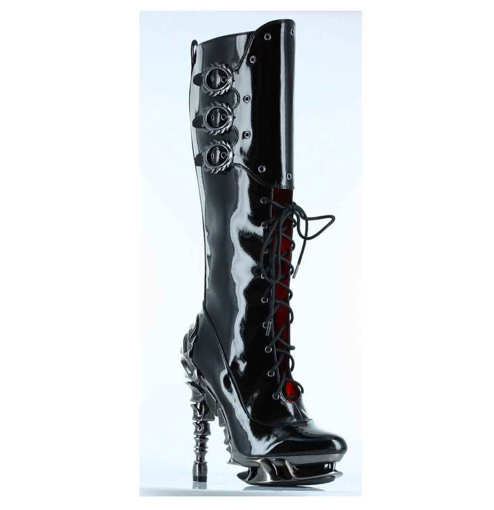Hades Hyperion Spinal Heel Knee High Boot