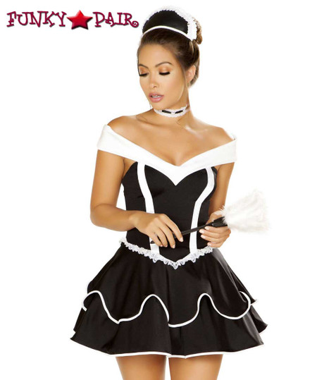 R-4886, French Maid Costume