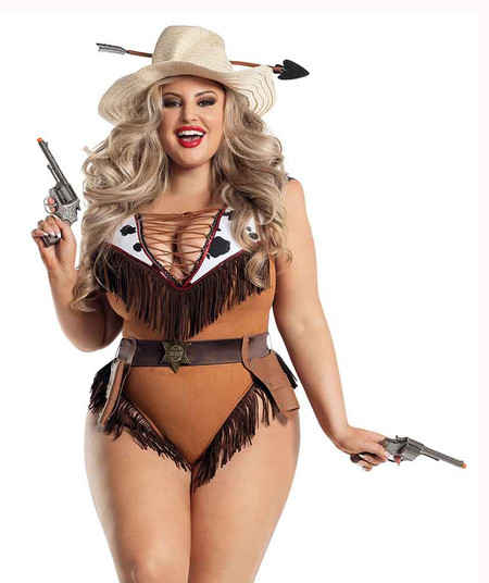 Pk2223x Plus Size Wild West Hottie Costume By Starline