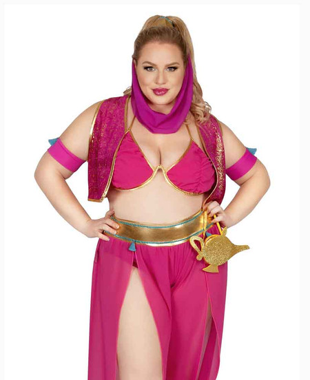 S2341X Plus Size Genie of the Lamp Costume By Starline