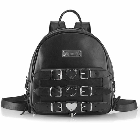 Mini Backpack with Heart Shape Detail