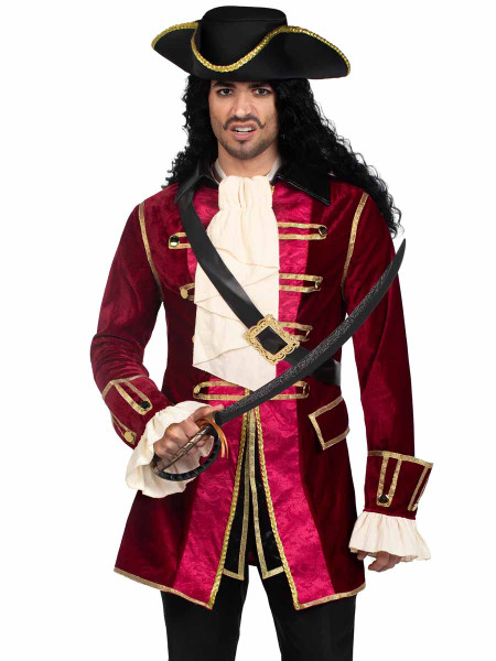 LA87240, Men Pirate Captain Costume