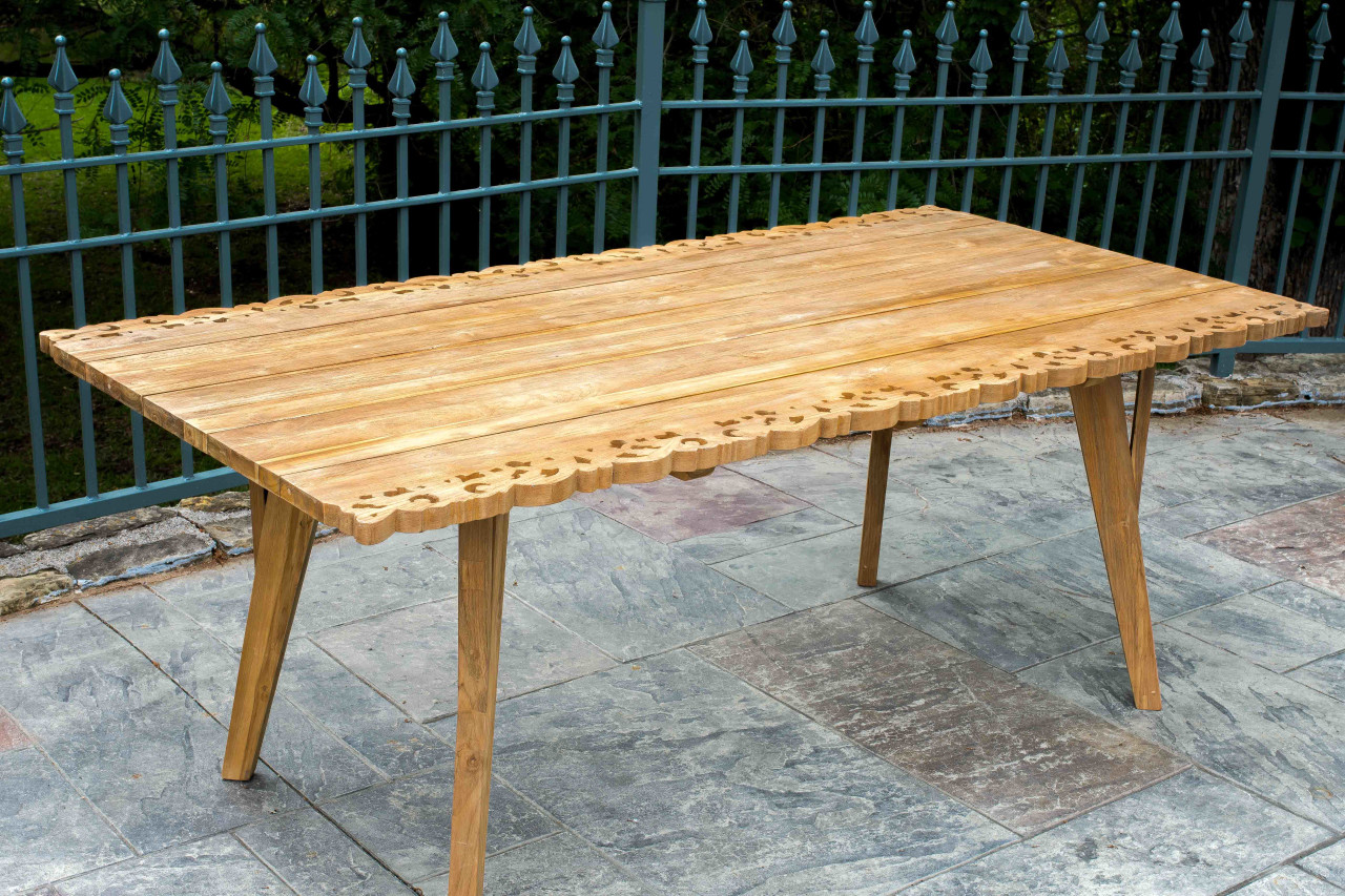 Buy Jepara Collection Teak Table Online - Wandering Lime