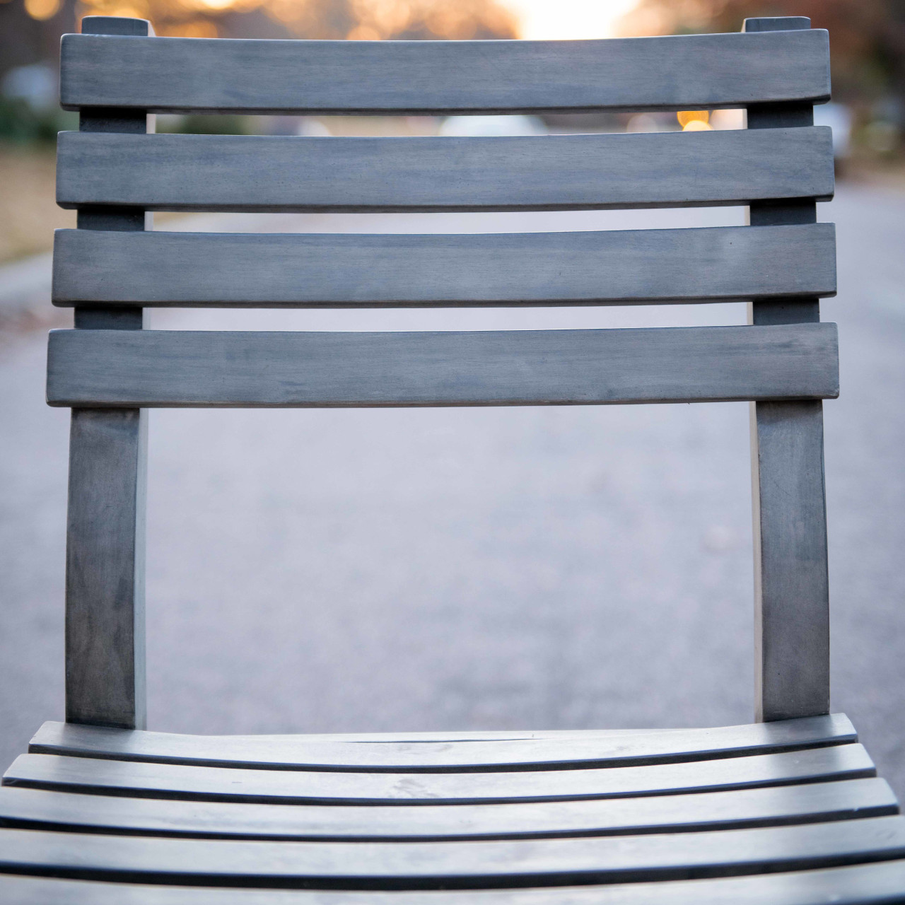Buy Weathered Grey Wood Armless Chairs / Set of 2 - Wandering Lime