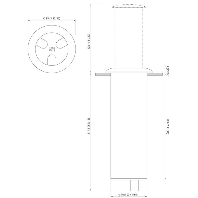 Quick Marine - Secret Light 6W LED Retractable Lamp (RGBW QCC, 24V ...
