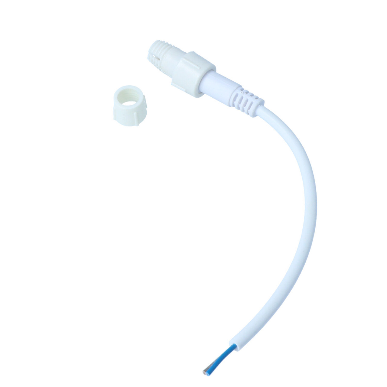 Apollo - 12/24V Power Cord - Plug for 3/8 LED Rope Lights (APO-PC-12V ...