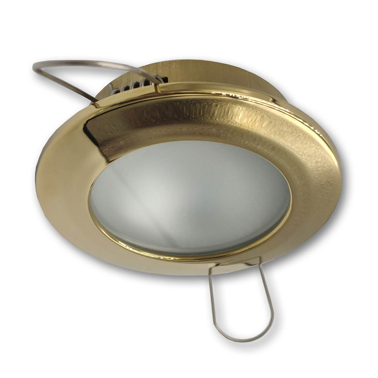 Mega LED - Lakka Downlight Fixture - Frosted Glass, For G4 Bulbs ...