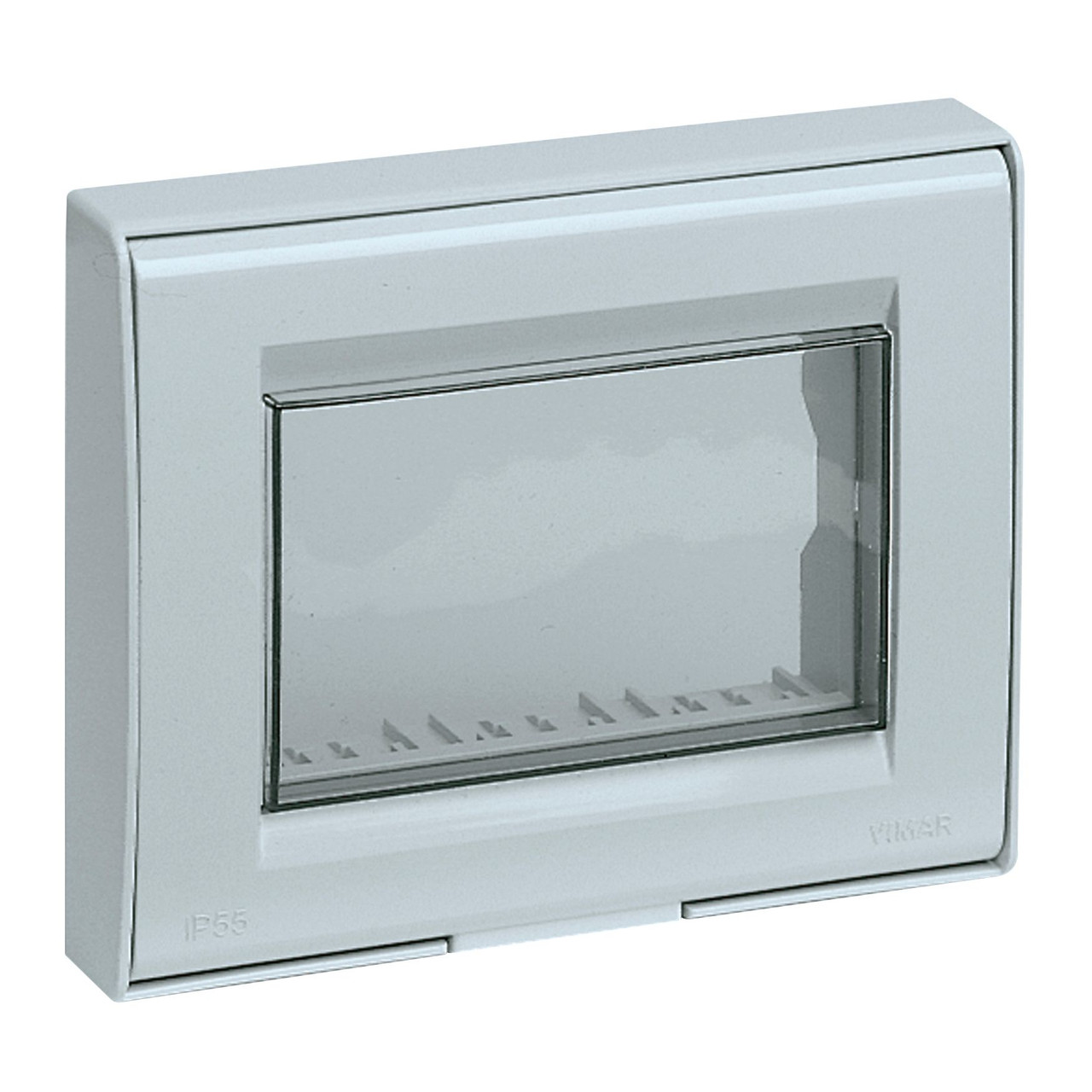 Vimar - Enclosures 13733 Mounting Box - IP55, 3 Module, Plastic ...