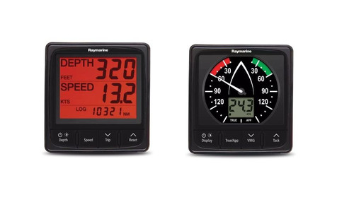 Raymarine - i50 Tridata/i60 Wind Wind Depth & Speed System - With ST900 ...