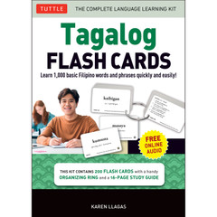 Tagalog Flash Cards Kit (9780804858175) - Tuttle Publishing