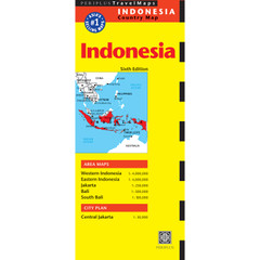 Indonesia Travel Map Sixth Edition (9780794608330) - Tuttle Publishing