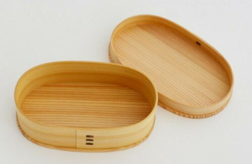 Japanese Lunch Bento Box Odate Kogeisha Magewappa Akita Cedar Oval ...