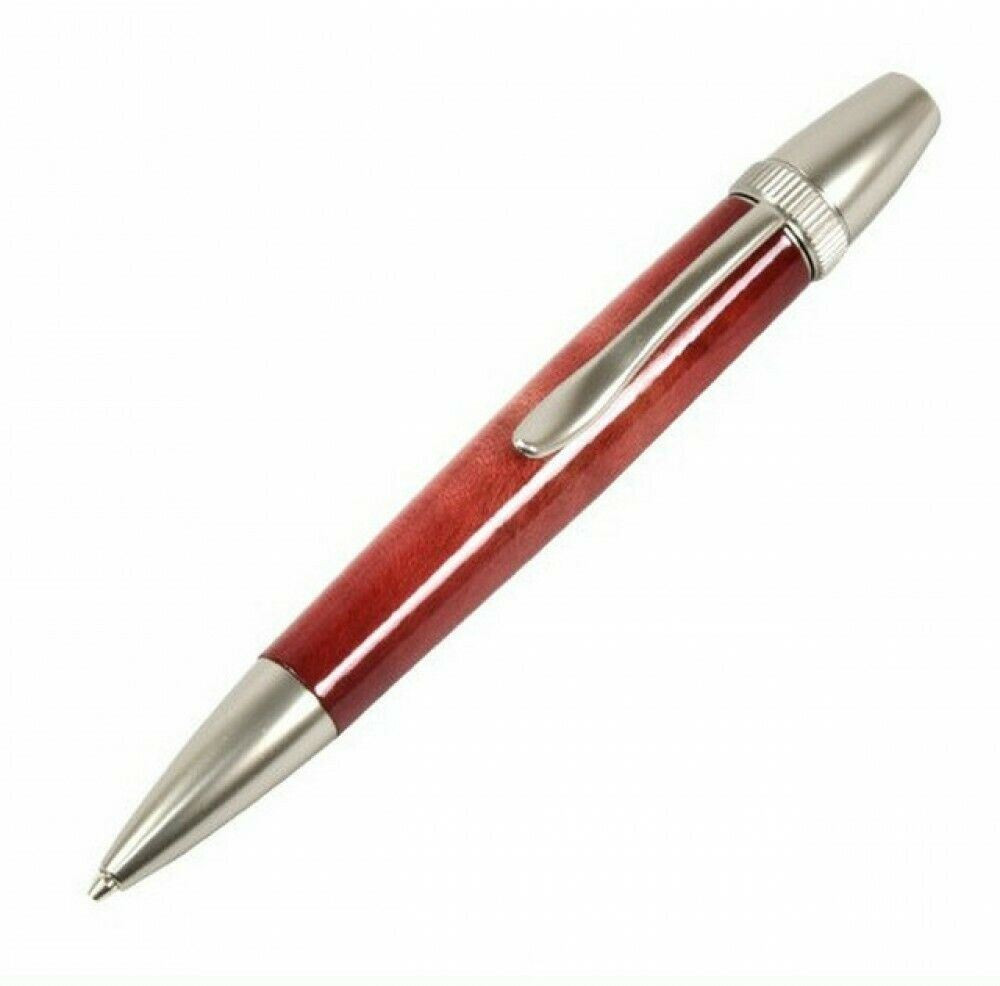 Gifu Air Brush wood Japanese Ballpoint pen Candy color Curly maple ...