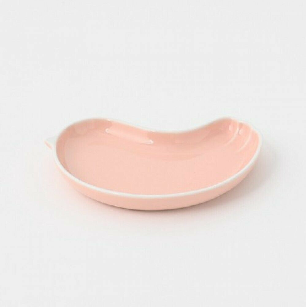 PiPi Hakusan porcelain Arita Hasami yaki ware Pink Lunch Plate dish Japan