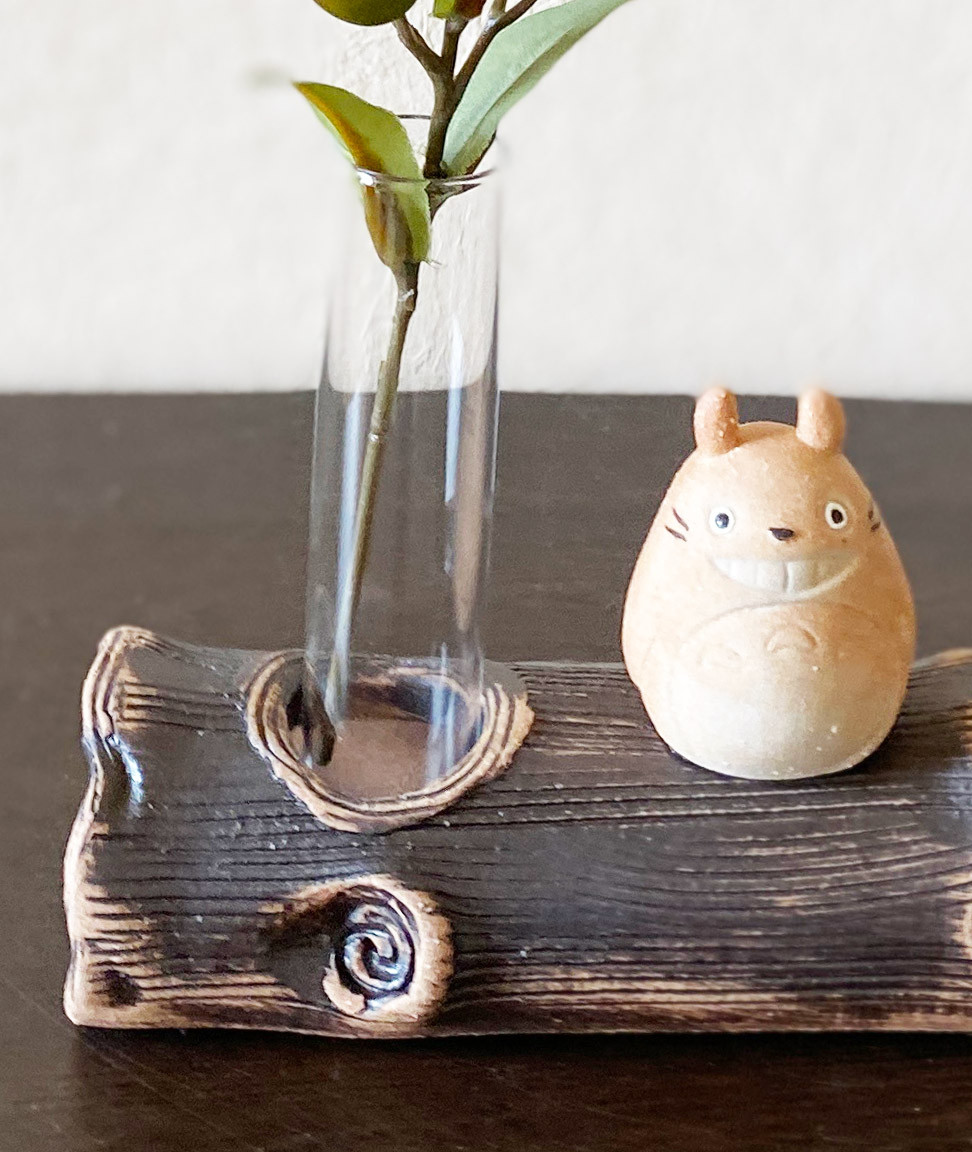 Totoro My Neighbor Totoro Shigaraki yaki pottery Japanese flower pot TOTORO