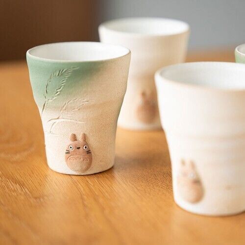 Totoro My Neighbor Totoro Shigaraki yaki pottery Tumbler Made in Japan
