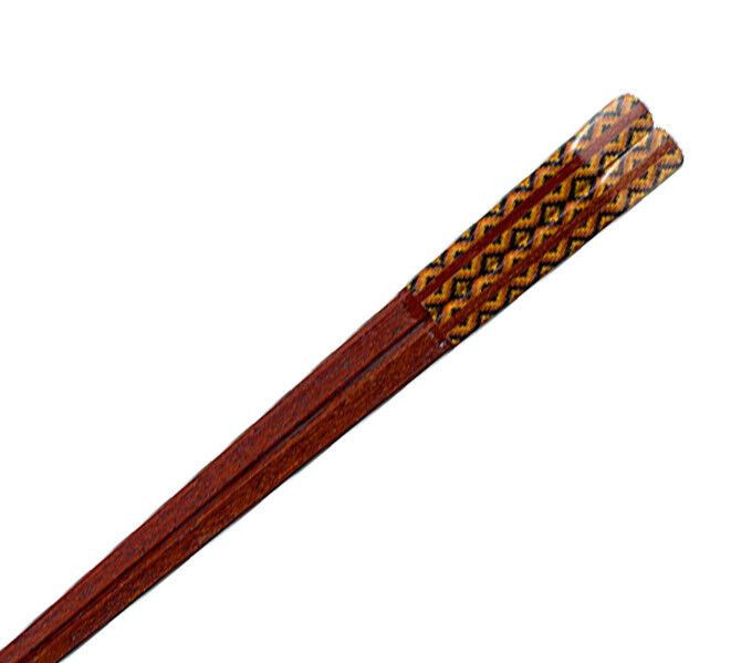 Yosegi Zaiku Wooden Mozaic Japanese Chopstick Takumi Japan Damond shape S