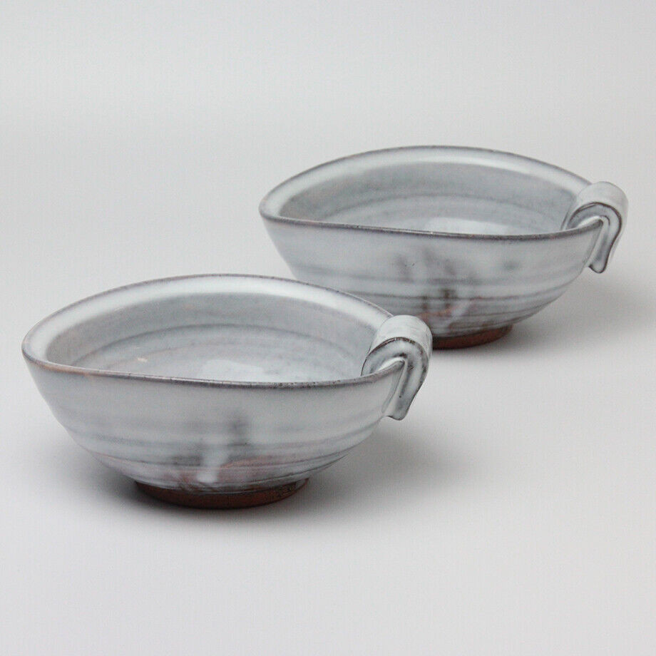 Hagi ware Japanese pottery sarving bowl Japan Shirohagi White glazed ...