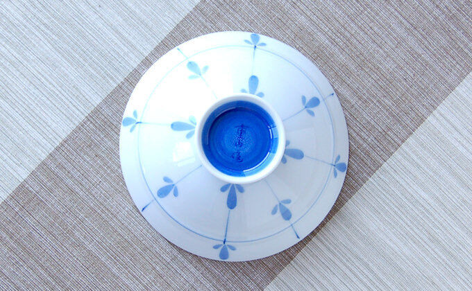 Arita ware Gohan Chawan Japanese Rice bowl Spout pattern S Japan